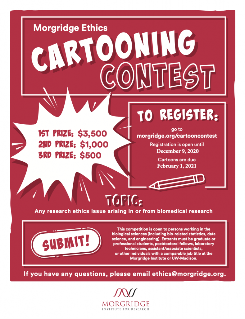 Register now: Morgridge Ethics Cartooning Competition – eCALS