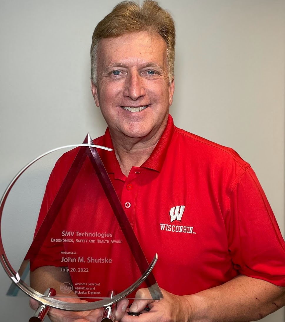 John Shutske honored by American Society of Agricultural and Biological ...