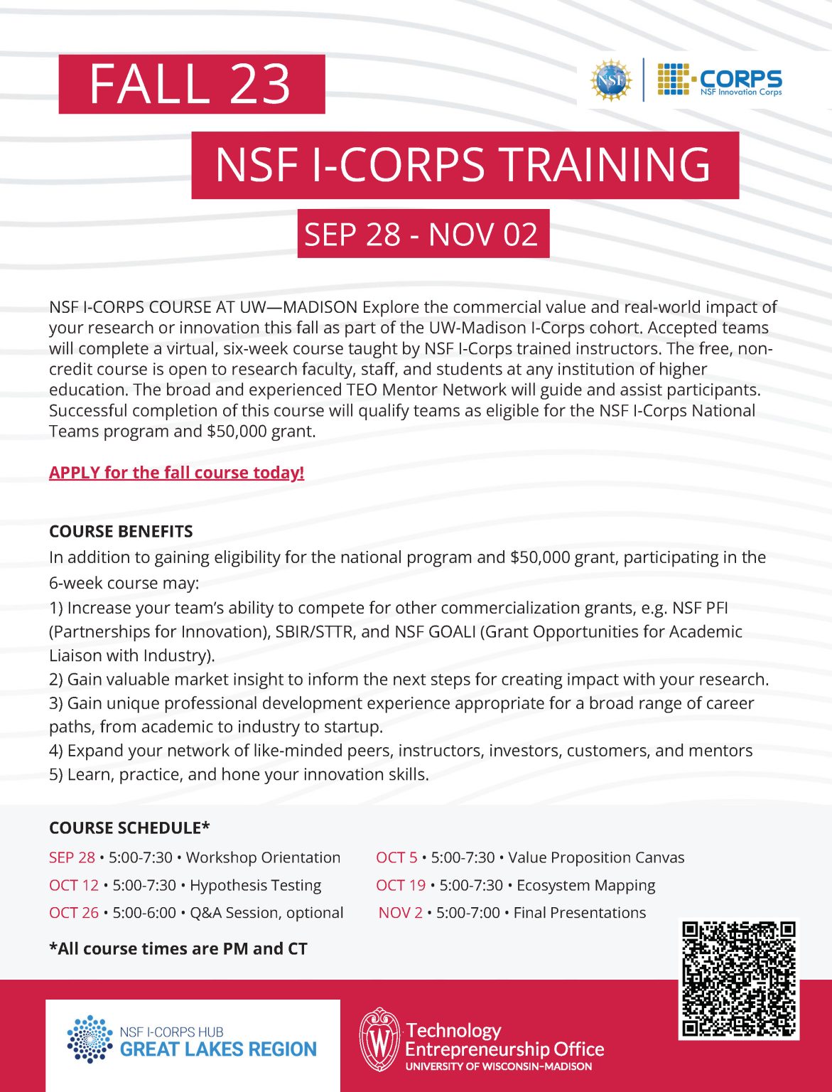 Technology Entrepreneurship Office to host second cohort of NSF I-Corps ...