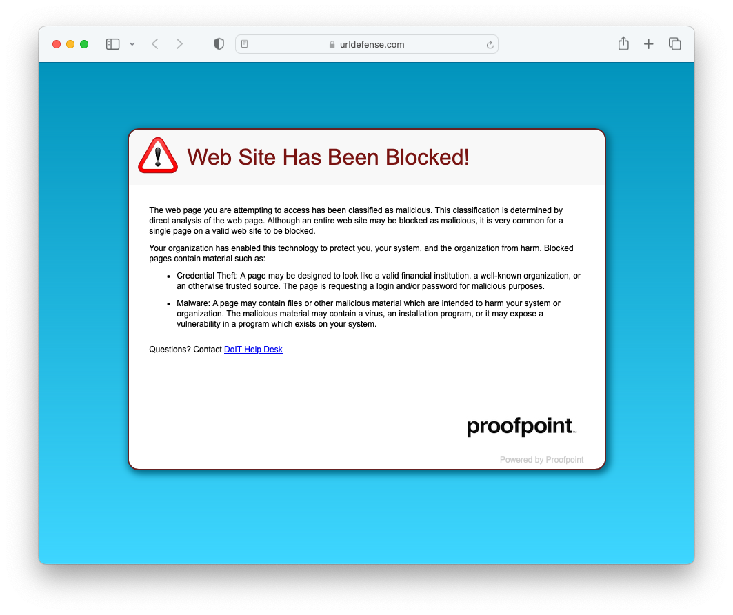 DoIT to implement new email security feature called URL Defense – eCALS