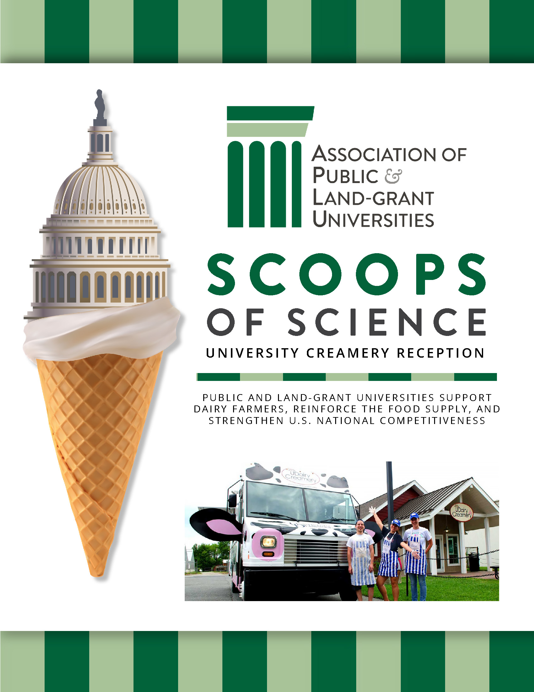 CALS products featured at “Scoops of Science” creamery reception at US ...