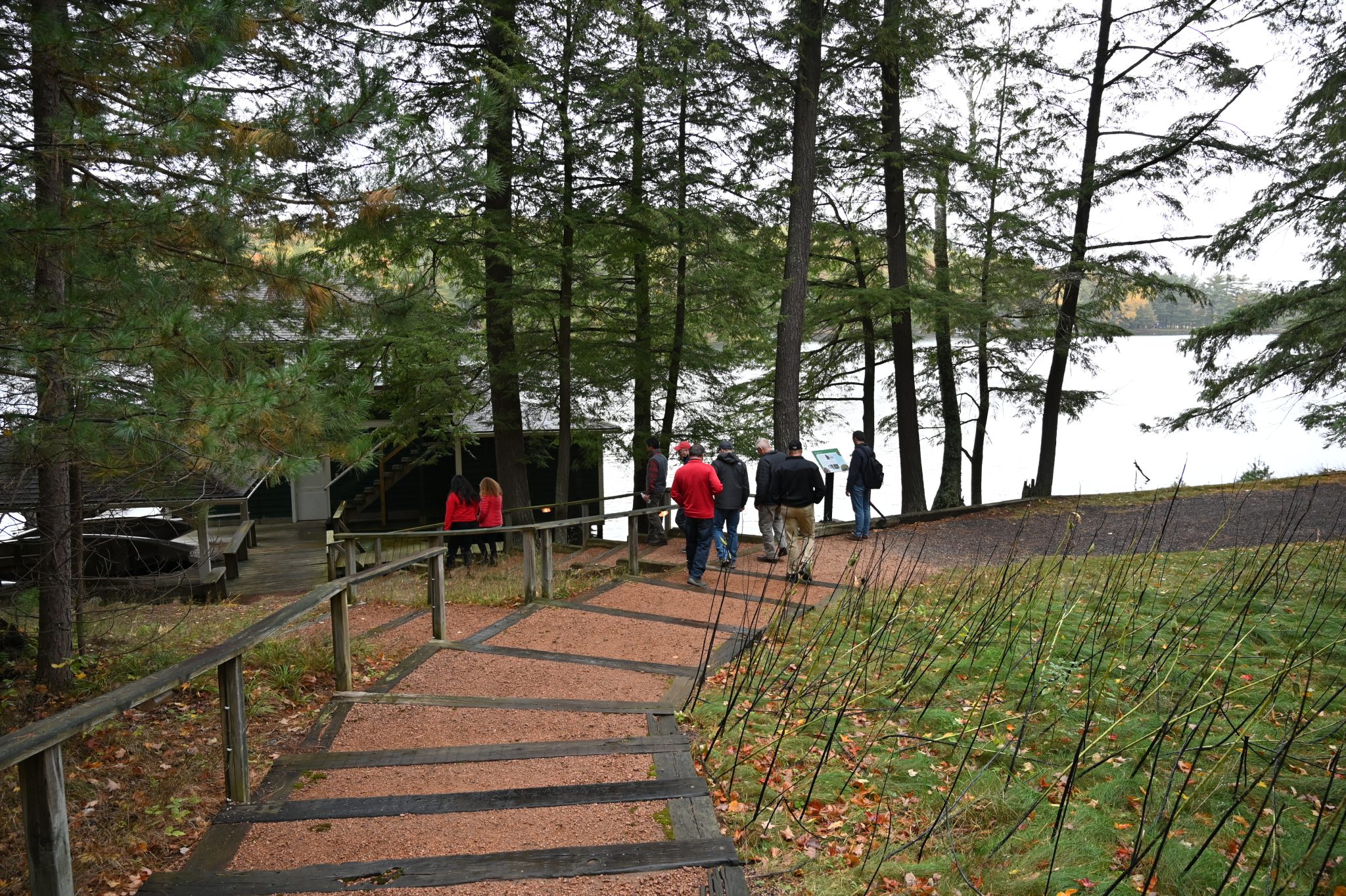 Chancellor Mnookin visits Kemp Natural Resources Station and central ...