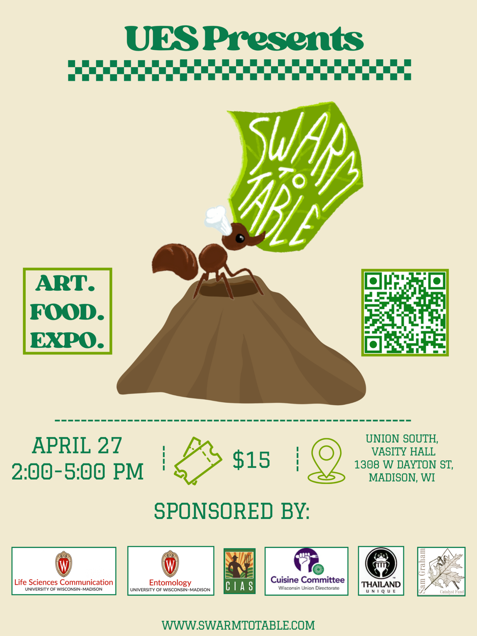 Scuttle over to Swarm to Table to celebrate insects in food, art and ...