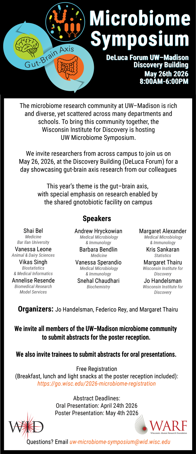 Microbiome Symposium will showcase gut-brain axis research across ...